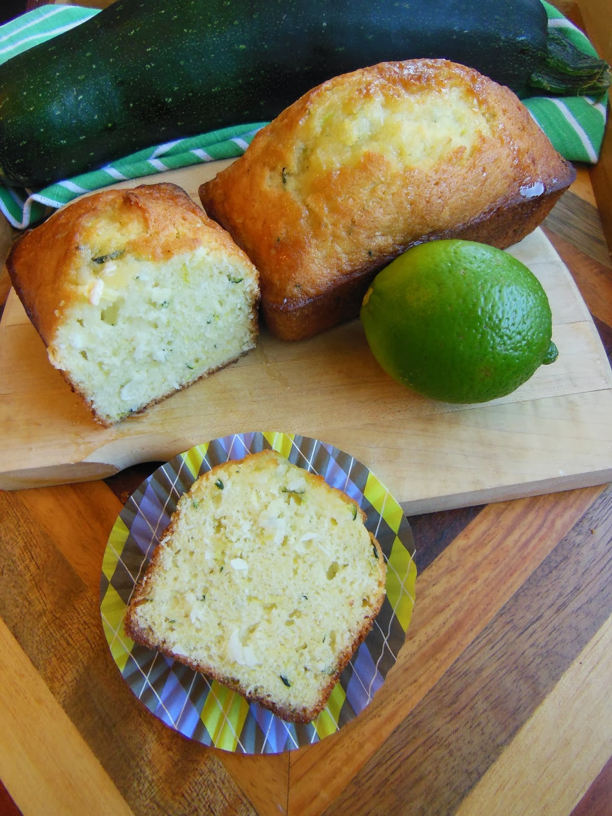 Kim's County Line: Coconut Zucchini Lime Bread