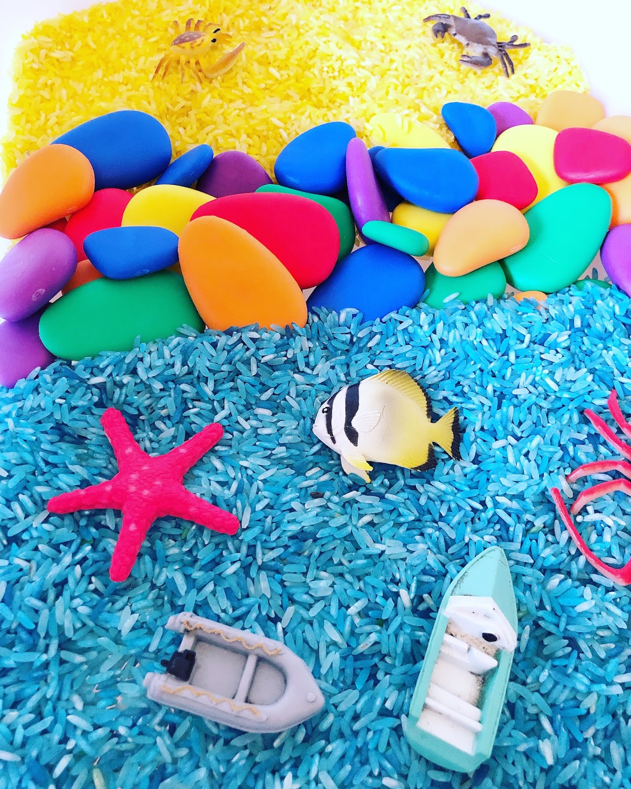 Find the Little Mind: Rainbow Pebbles: 5 Ways to Play