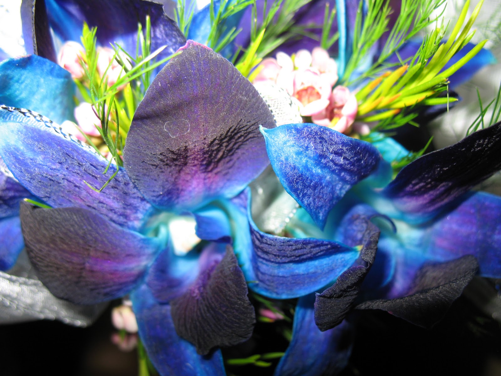 The Top of My Head: Galaxy Blue Orchids