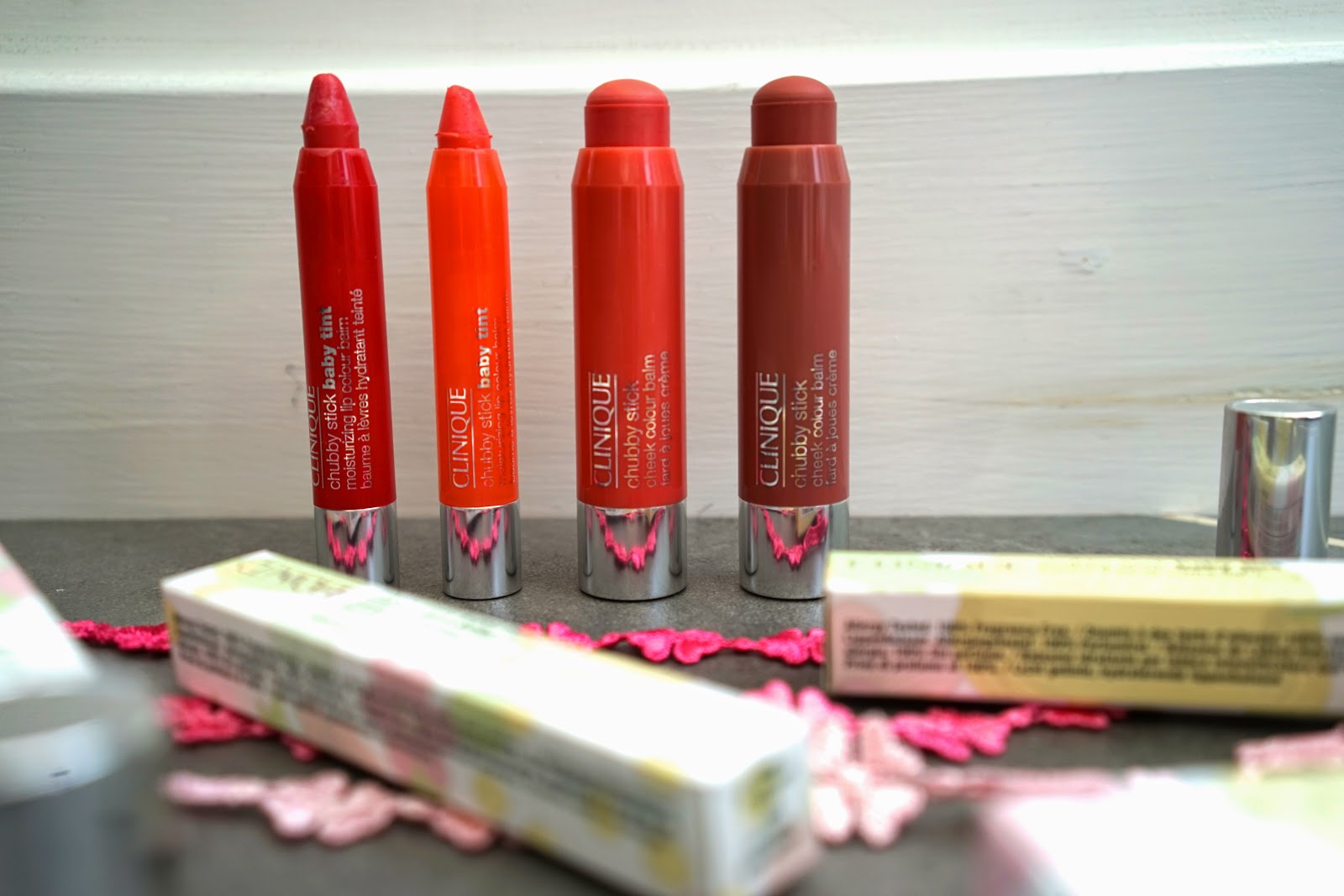 Emtalks: Clinique Chubby Stick Baby Tint & Chubby Stick Cheek Balm Review!