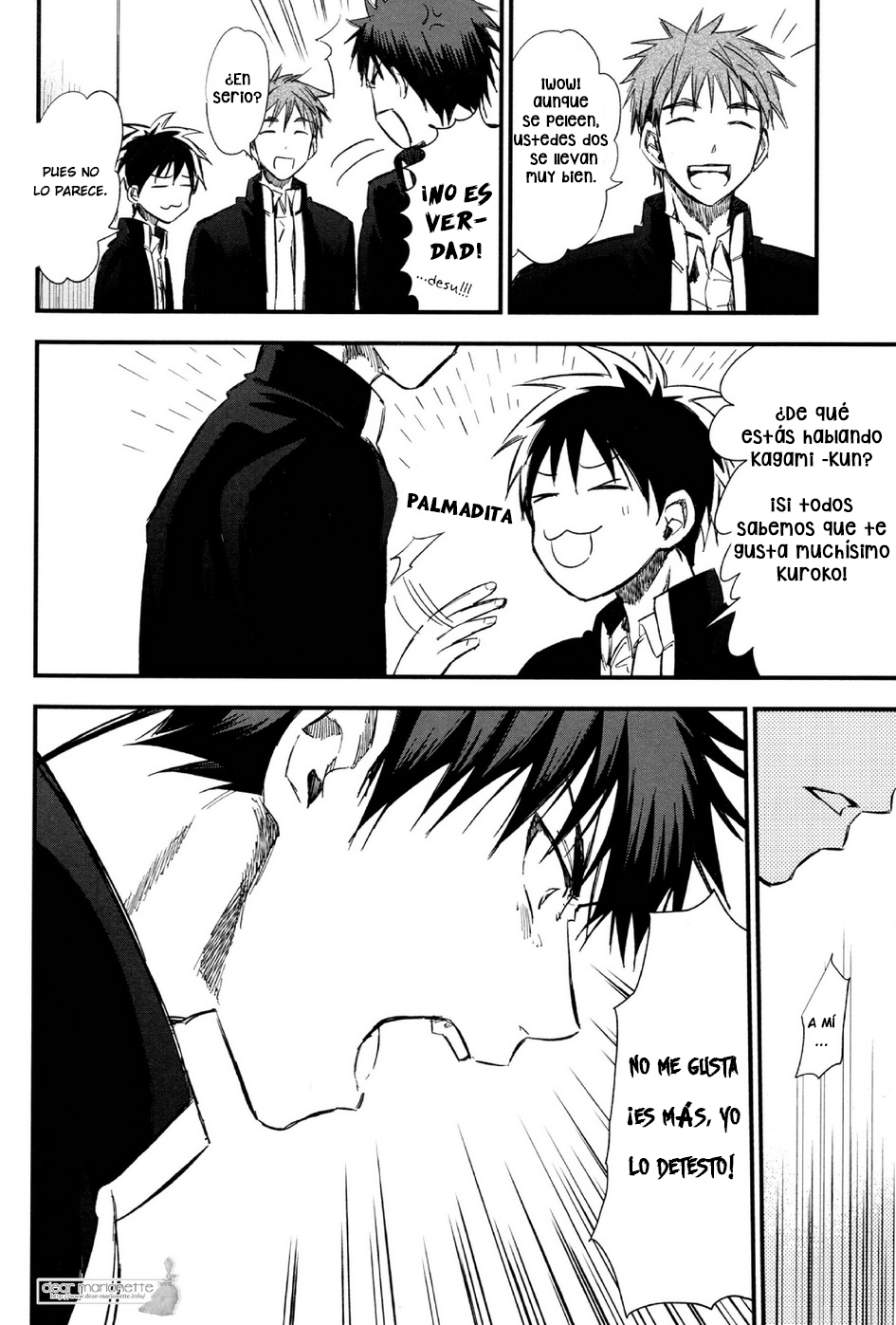 PDB Doujinshis Fansub...♥: Kagami x Kuroko Doujinshi en español: Toramin