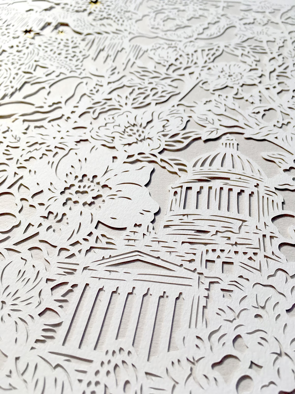 Written In The Stars papercut ketubah | Woodland Papercuts