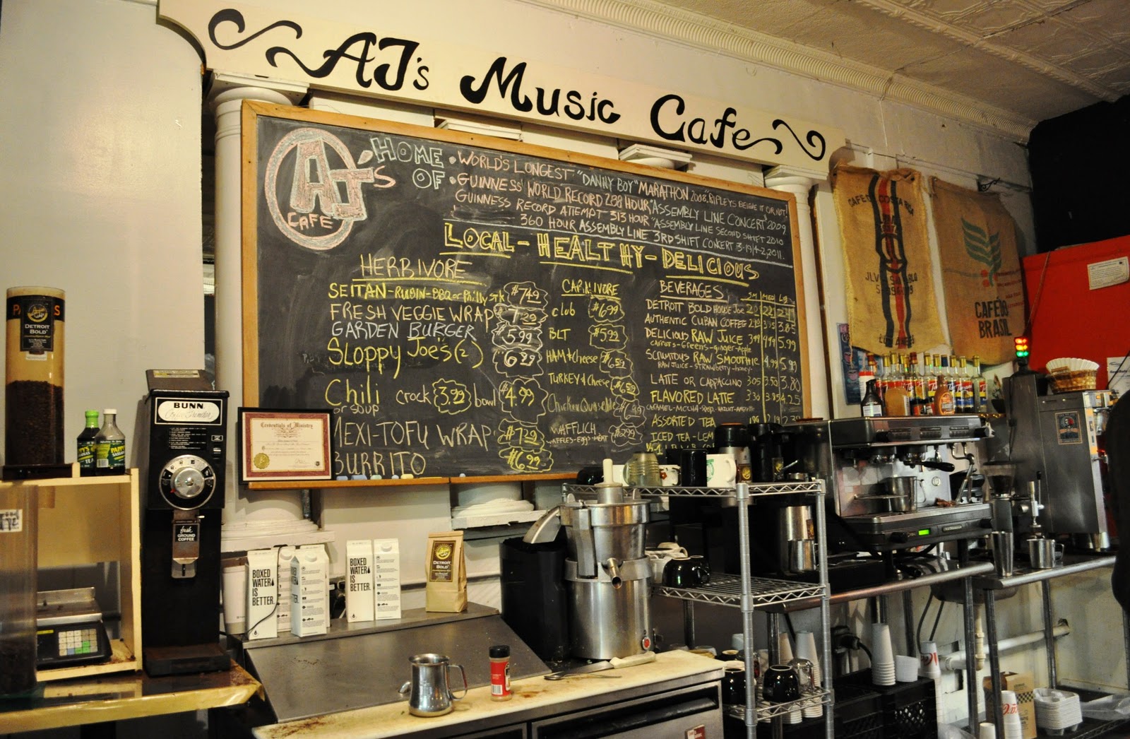 Eat It Detroit: [EID Feature] AJ's Music Cafe: A Community Coffee House