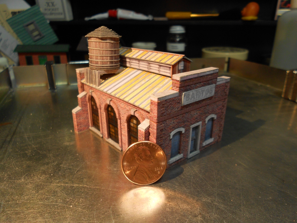 Miniature Architecture Blog: Clever Models Small Machine Shop in N ...