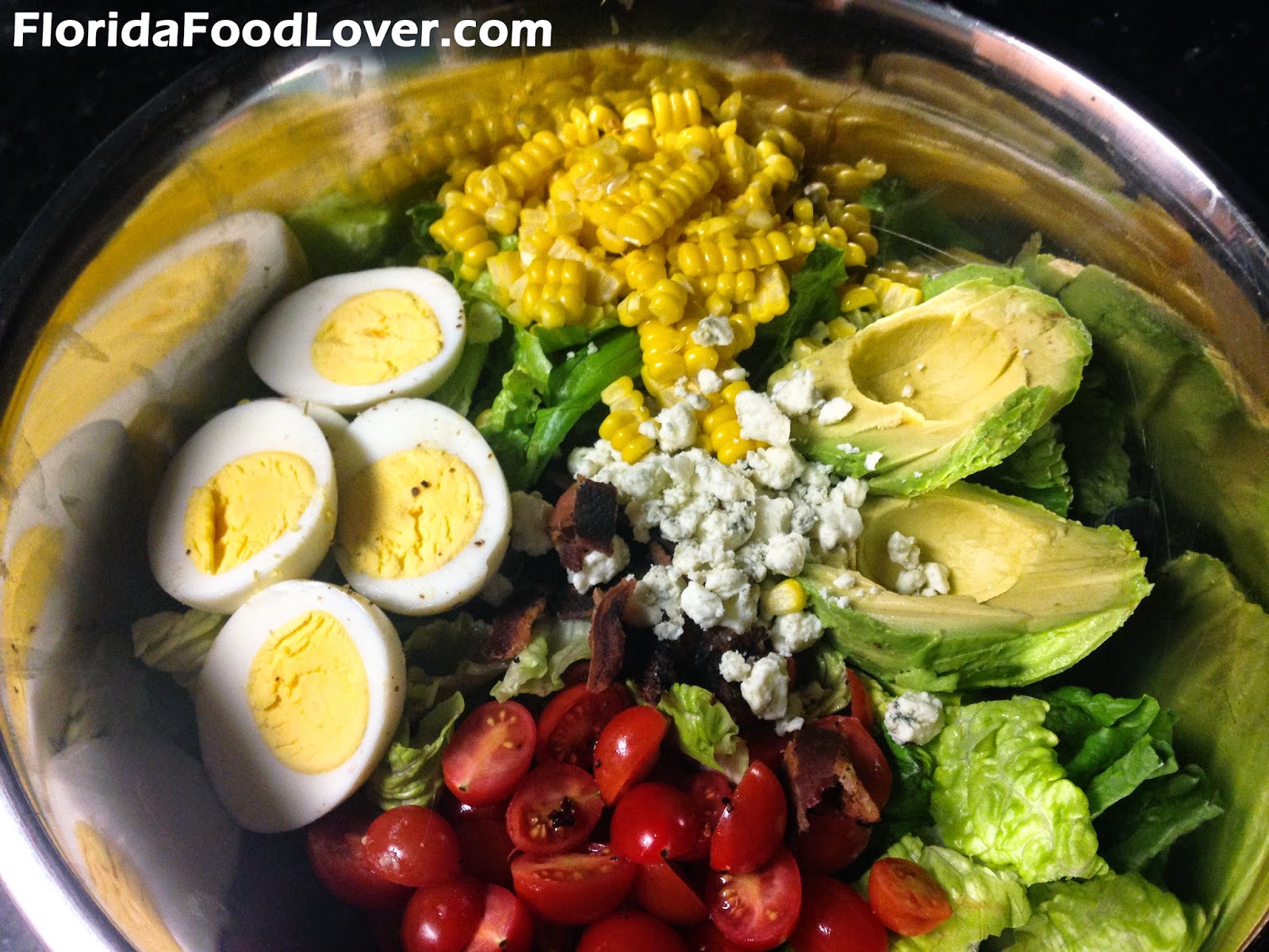 Florida Food Lover: Healthy Chopped Cobb Salad