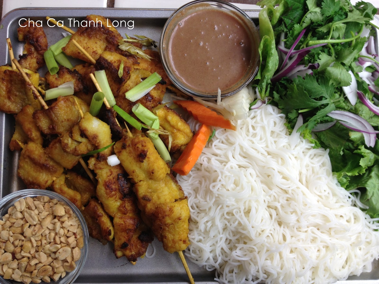 Cha Ca Thang Long Recipe Vietnamese Grilled Fish Turmeric - Self Sagacity