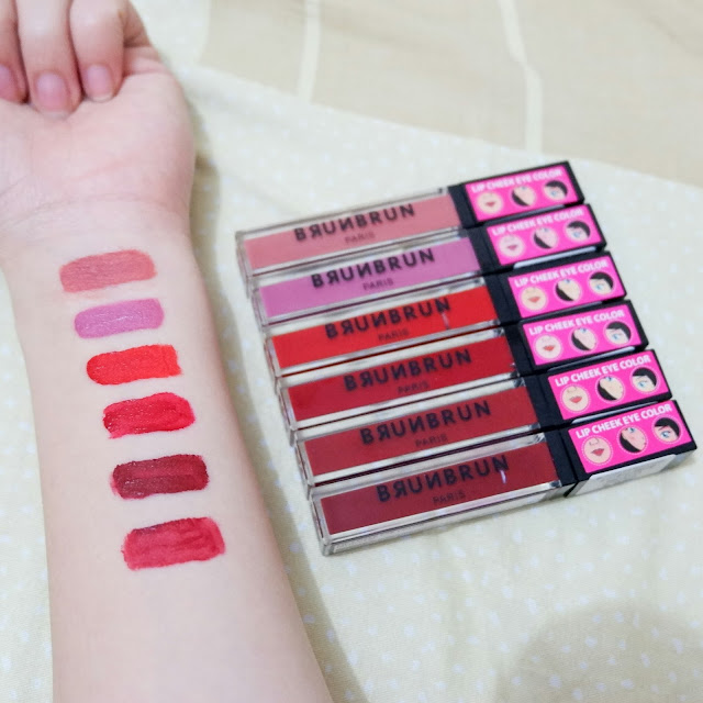 Lavenges: Brun Brun Paris Lip Eye Cheek Color Review