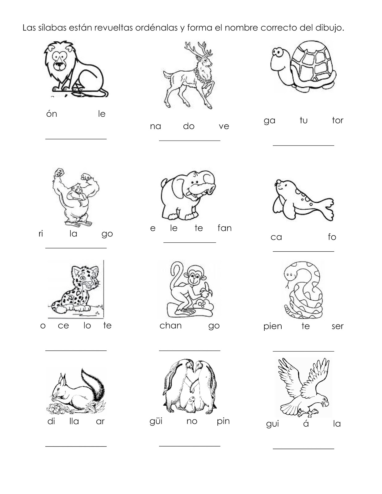 220 Fichas Para Enseñar A Leer Y Escribir En Pdf
