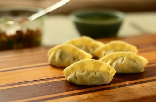 Appetizer: BBQ Beef Brisket Potstickers