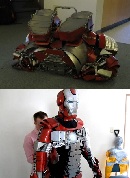 g.ban's world: "Functional" Iron Man Mark V Briefcase Suit