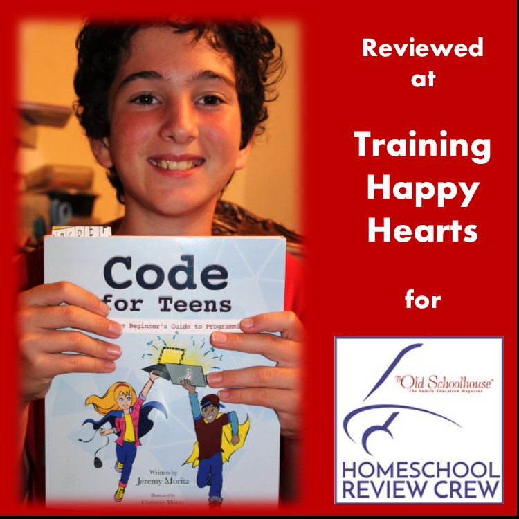 Training Happy Hearts: Learn JavaScript with Code for Teens {A Review}