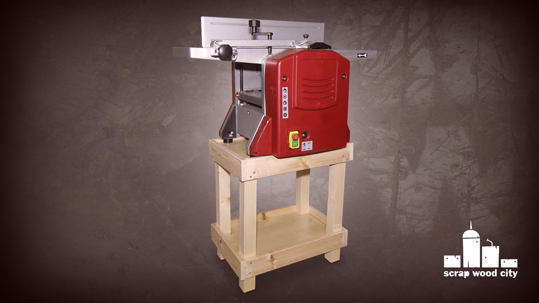 scrap wood city: How to make a very simple DIY stand for a jointer ...