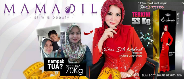 Produk Kecantikan NANA. ♥: MAMADIL- SLIM LOVE. RM150 SM, RM155 SS