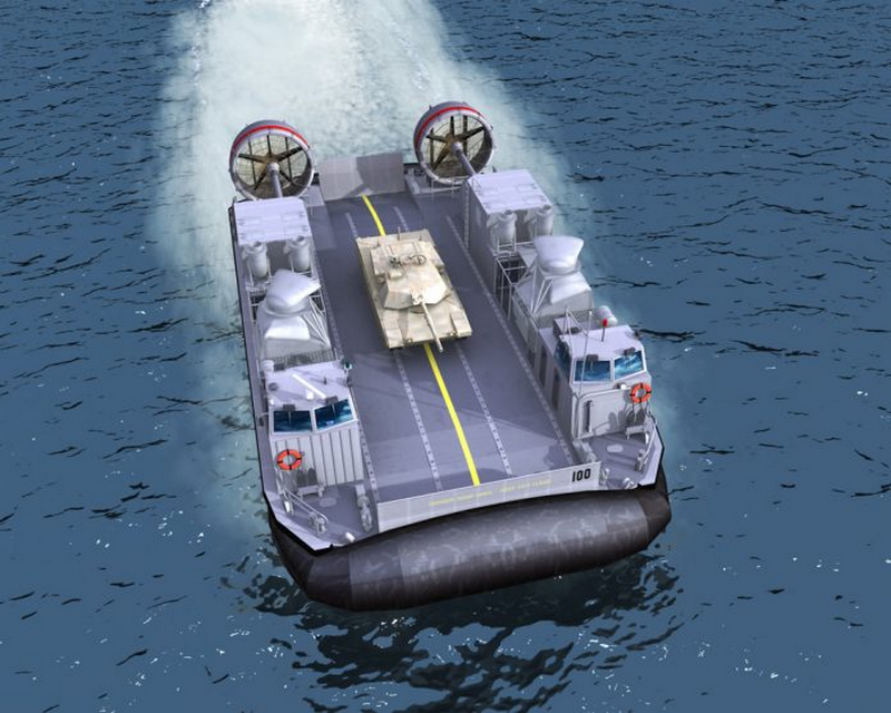 desarrollo defensa y tecnologia belica: Así es el nuevo Hovercraft LCAC ...