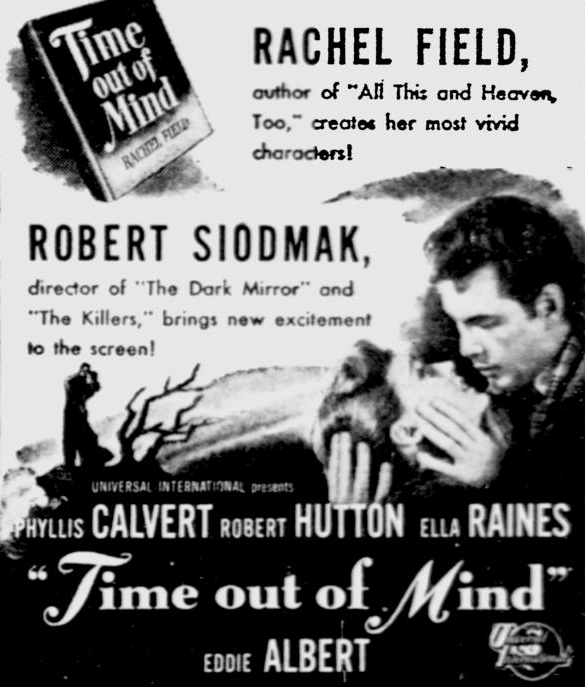 Time Out of Mind (1947 film) - Alchetron, the free social encyclopedia