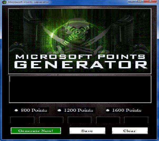 Microsoft points generator