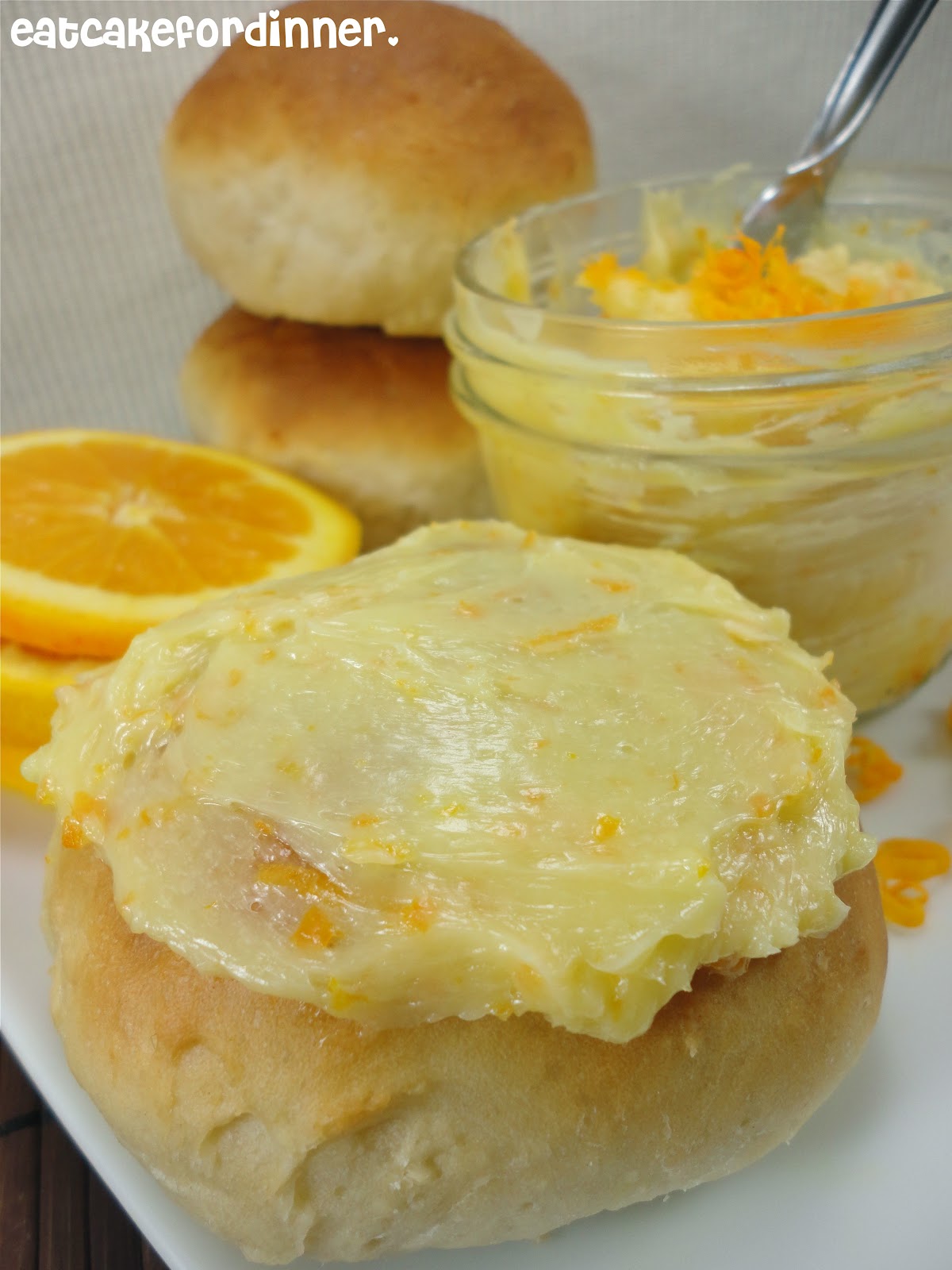 Eat Cake For Dinner: Fresh Orange Honey Butter