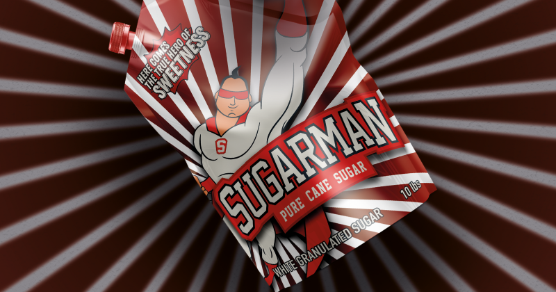 'SUGARMAN' Granulated Sugar on Packaging of the World - Creative ...