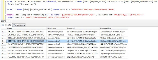 Learning lessons for Sitecore, C#, .NET, SQL Server: Sitecore database ...