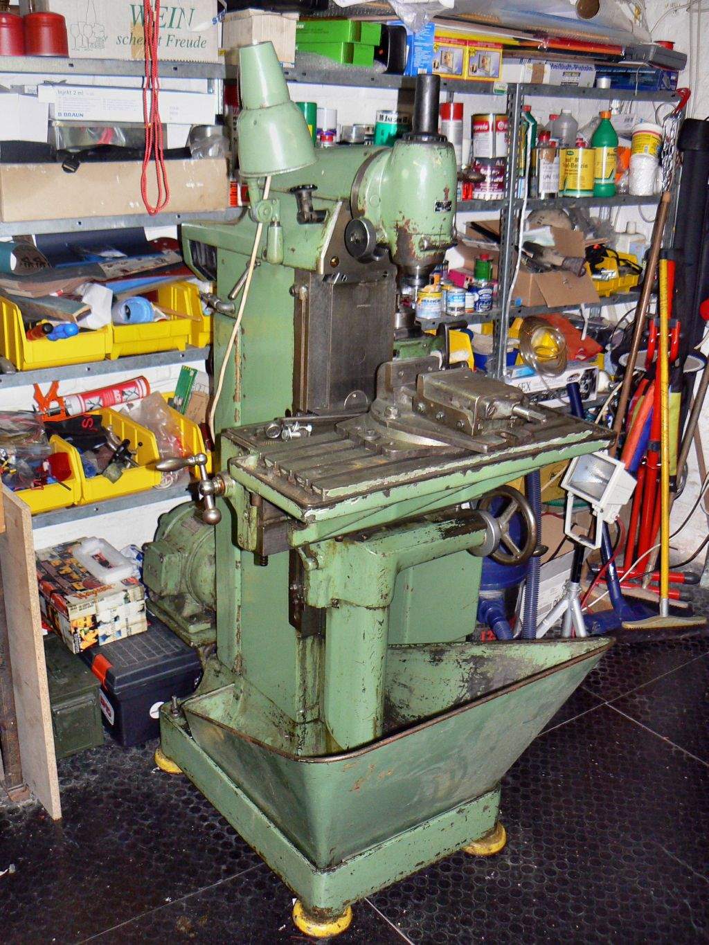 mTECH and other DRO: 921- Georg - Germany - Deckel FP1 Mill with TDS-3i DRO