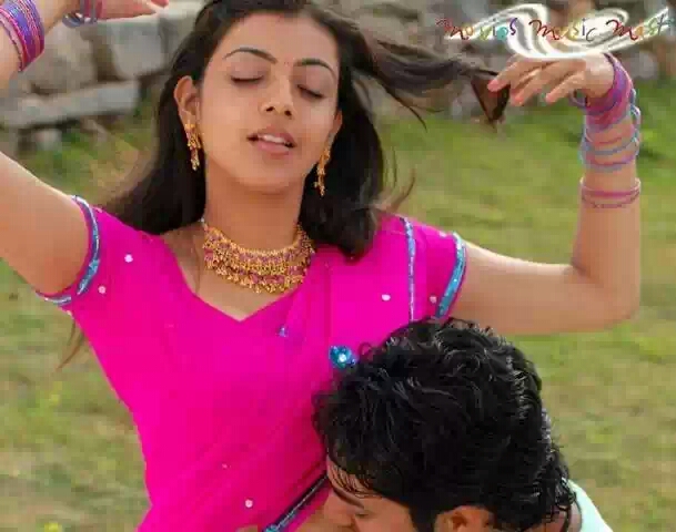 OnLy AcTrEsS: Kajal Agarwal hot navel kiss photos from Telugu movie ...