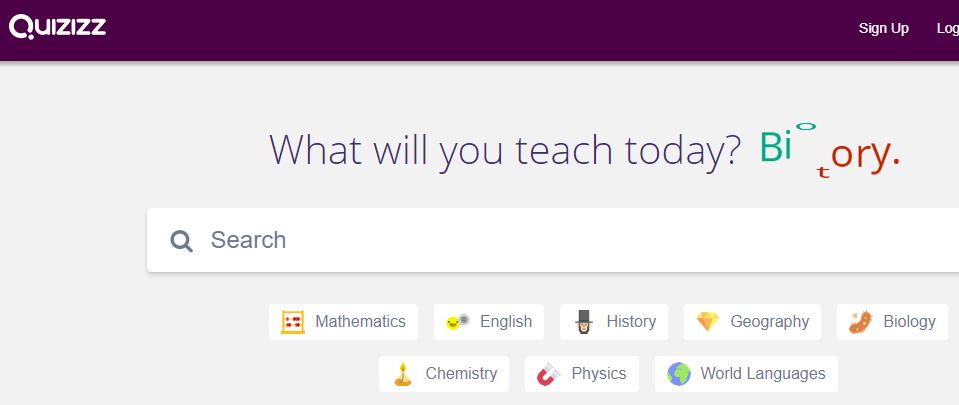 Cool Teaching Ideas : Quizizz - pre-made quizzes