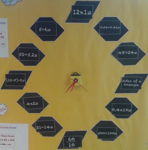 Primary Ideas: Our Own Maths Clock