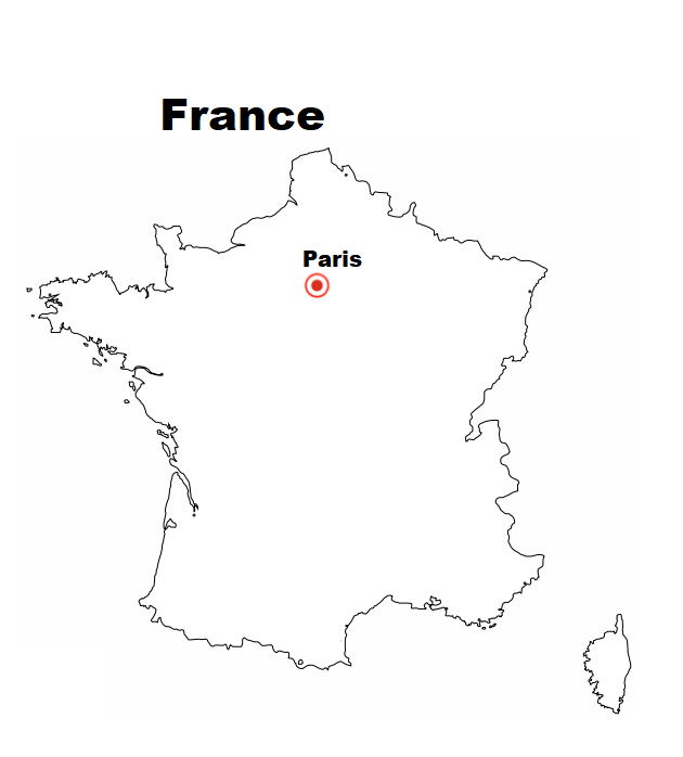 Blog de Biologia: France Map Coloring Page