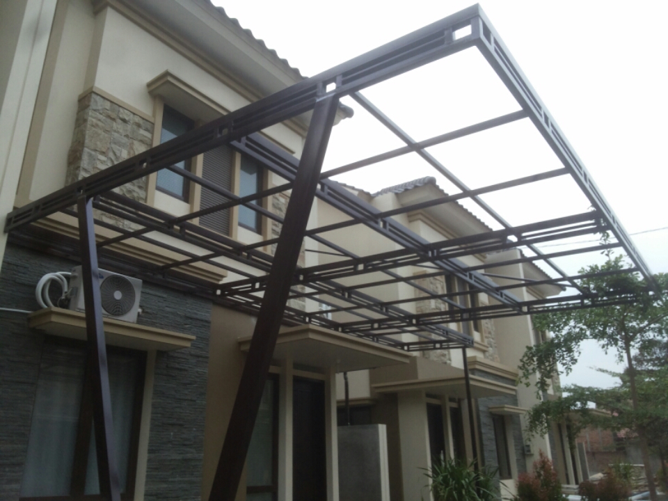 PASANG ATAP KANOPI PASAR REBO | BENGKEL LAS KANOPI