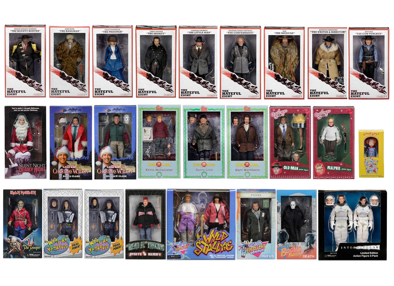 Images: NECA Mego Style 2017 Visual Guides
