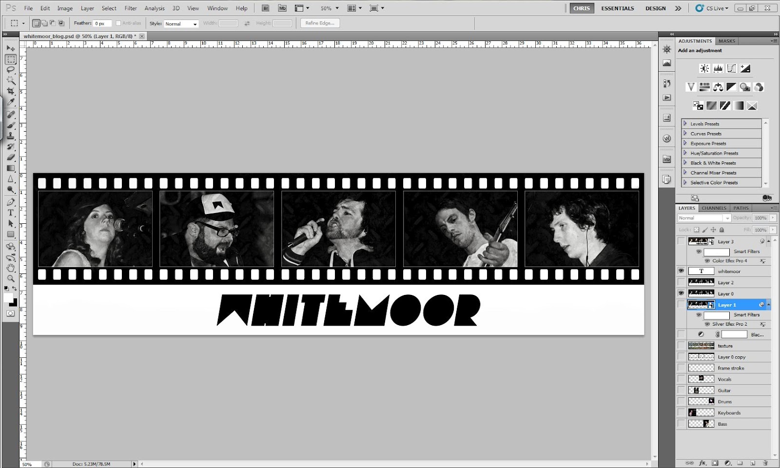 Chris's Blog: Creating a Retro-Film-strip effect