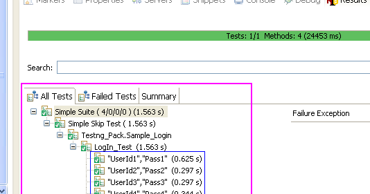 Webdriver Test Data Driven Testing Using Testng Dataprovider Annotation