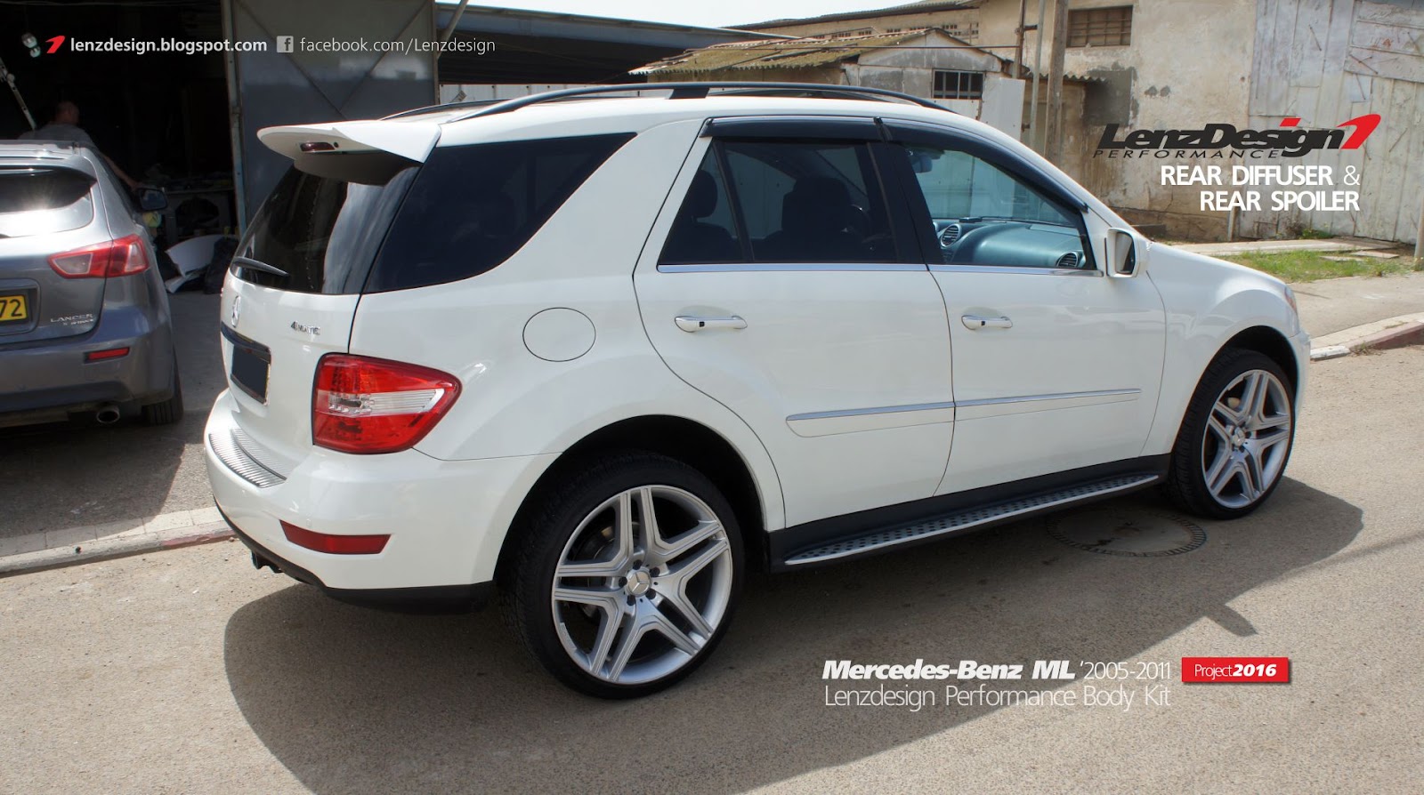 Mercedes-Benz ML W164 Lenzdesign Bodykit & Spoilers