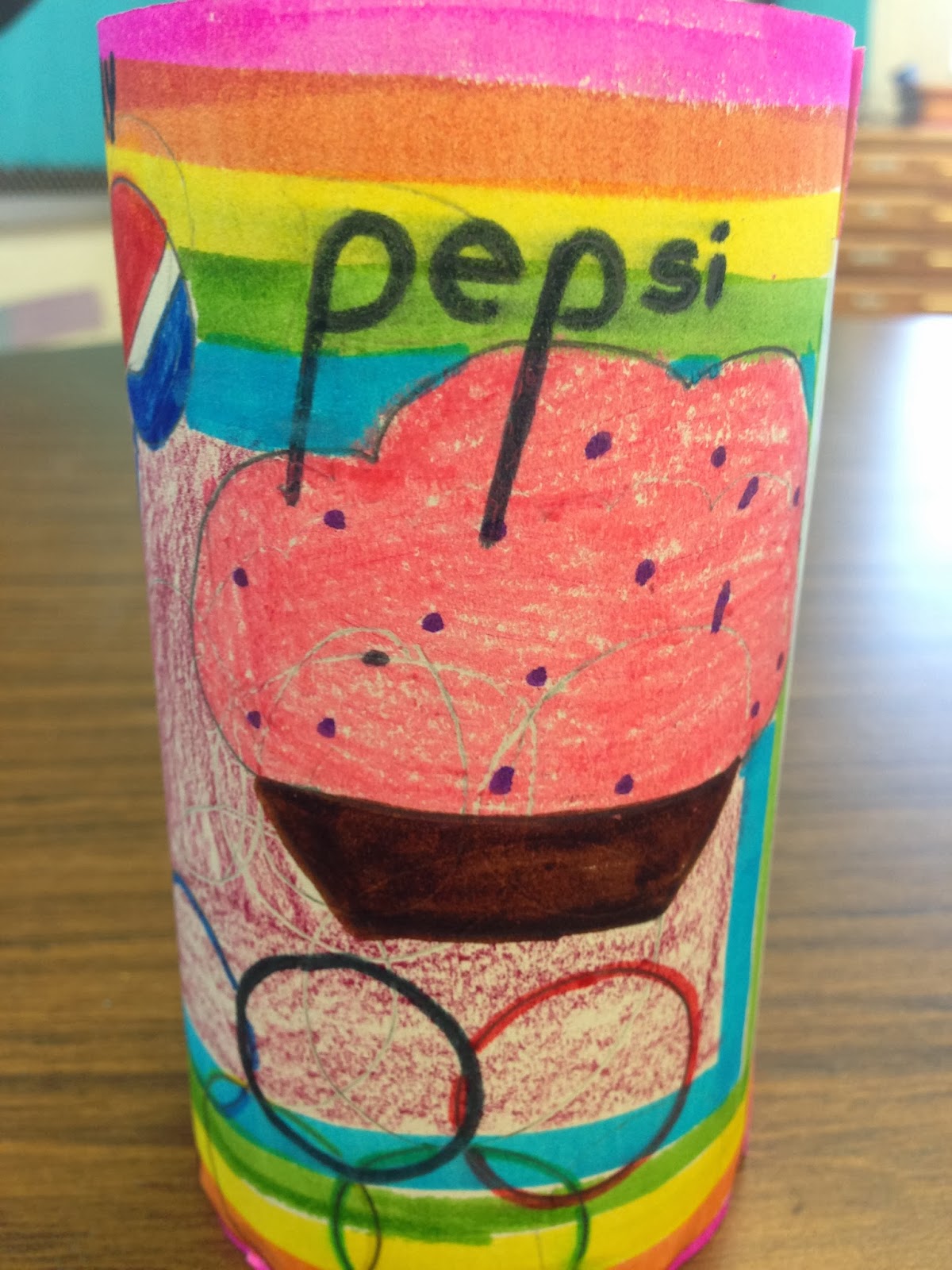 Art From One Thousand Hearts: 6th grade Notan, 5th grade Pepsi Can ...