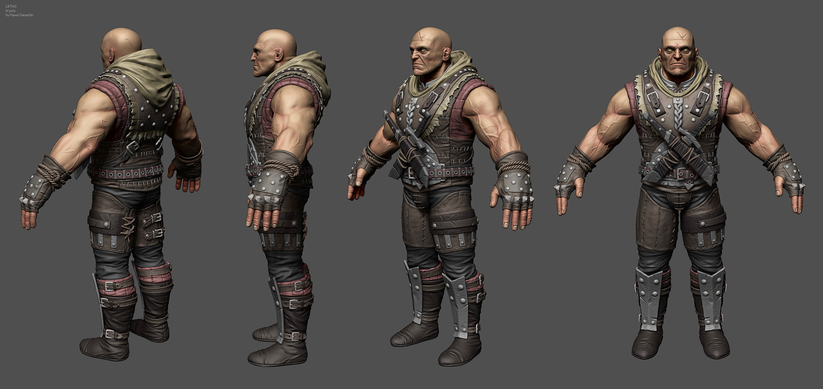 Paweu Sieradzky - illustration & character design: LETHO (from Witcher ...