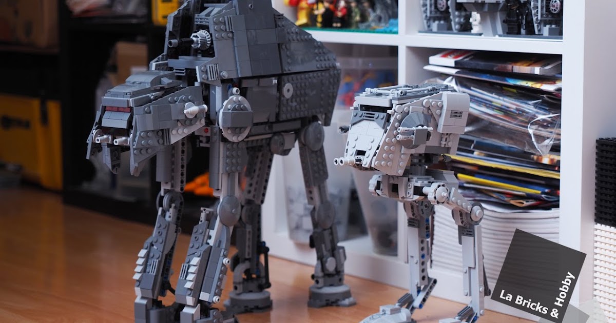 La Bricks & Hobby: Lego Star Wars: The First Order Walkers Updated