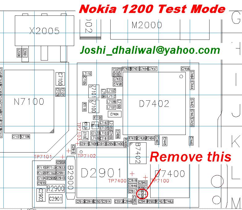 Trik Jumper Nokia 1208 Test Mode