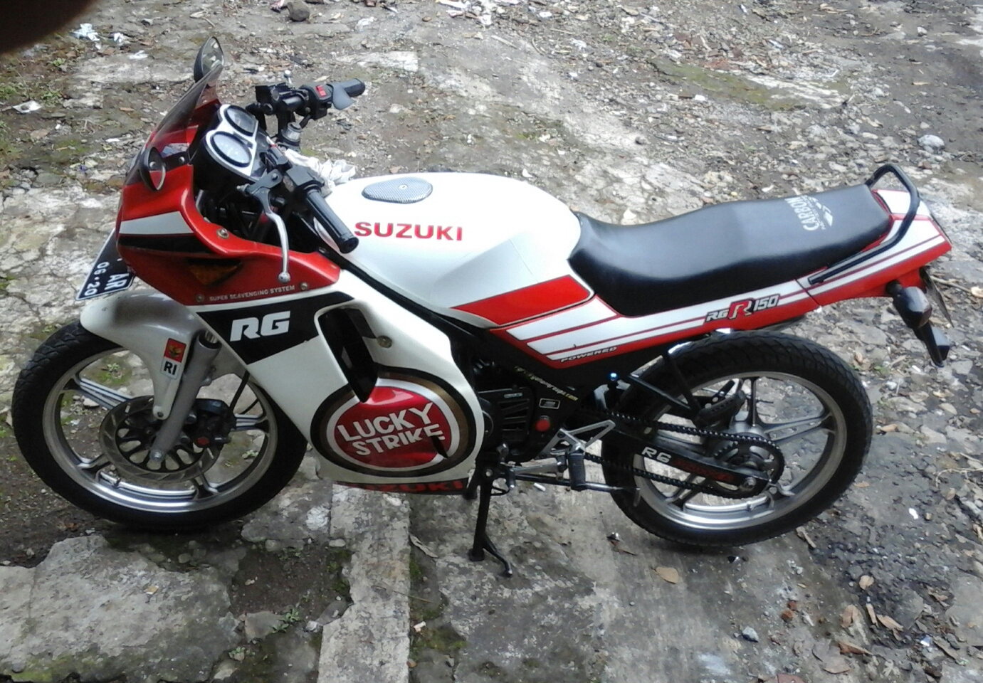 SUZUKI RGR 150 INDONESIA RUBAH JADI VERSI TXR 150 Jerung MALAYSIA