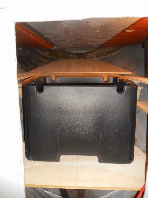 Ericson 25, Oystercatcher: Lazarette Modifications, Part 9: Door Panel ...
