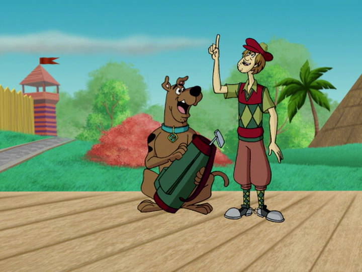 What's New Scooby-Doo: A Terrifying Round with a Menacing Metallic Clown