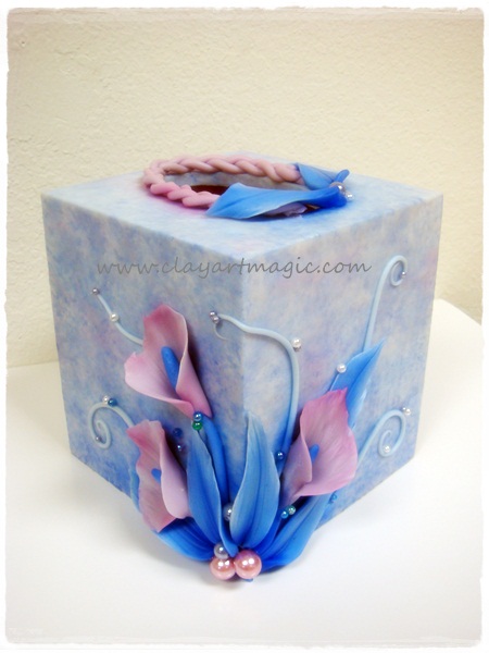 Clay Art Magic: Tissue boxes