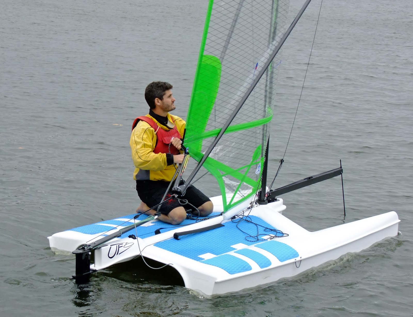 Earwigoagin: Seen at the 2018 Sailboat Show: the UFO