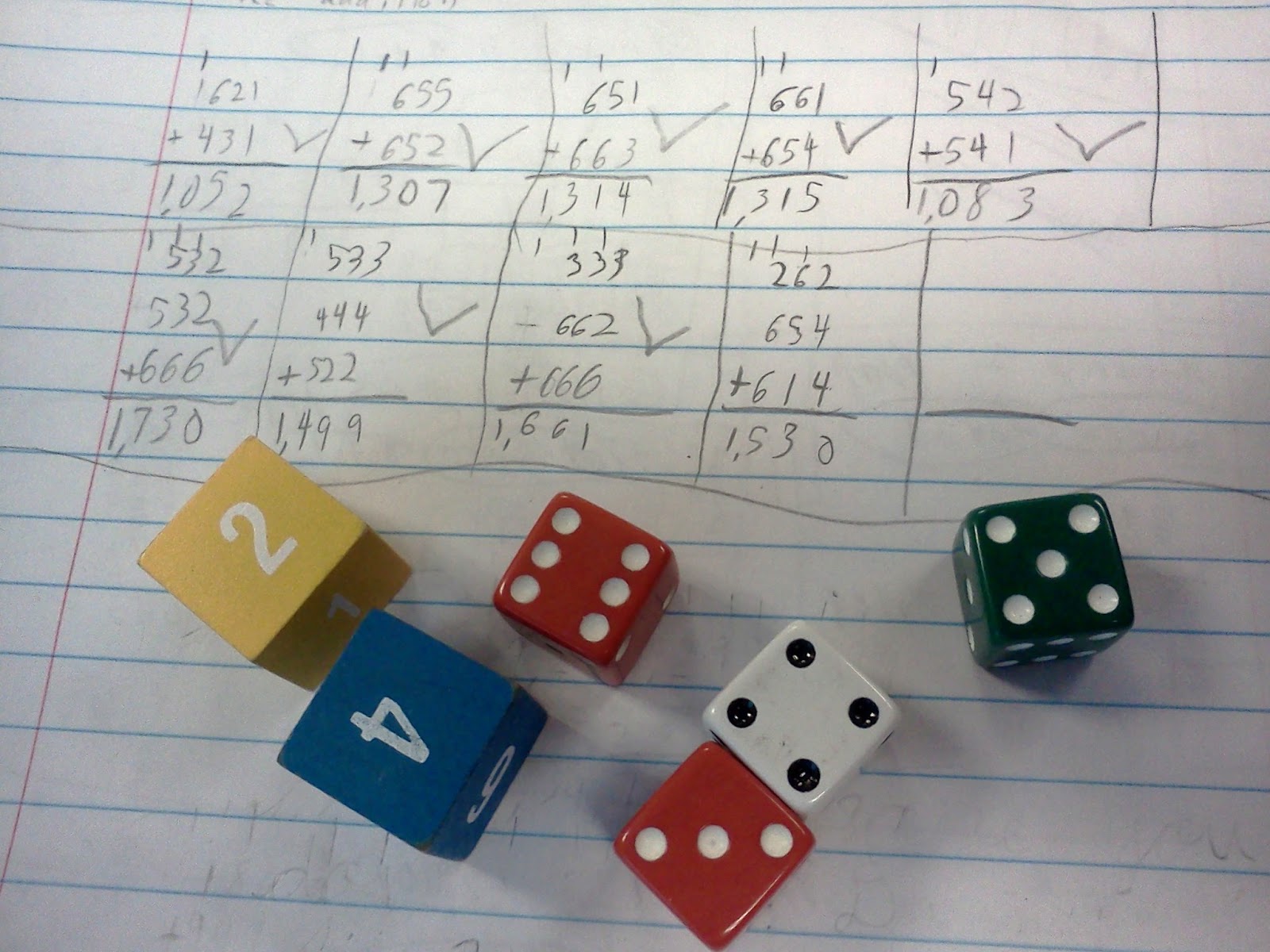 Mrs. Mackey's Monkeys: Dice Addition