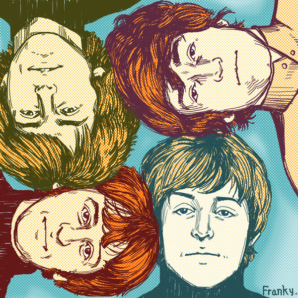 Imágenes para coleccionar: Dibujos de The Beatles