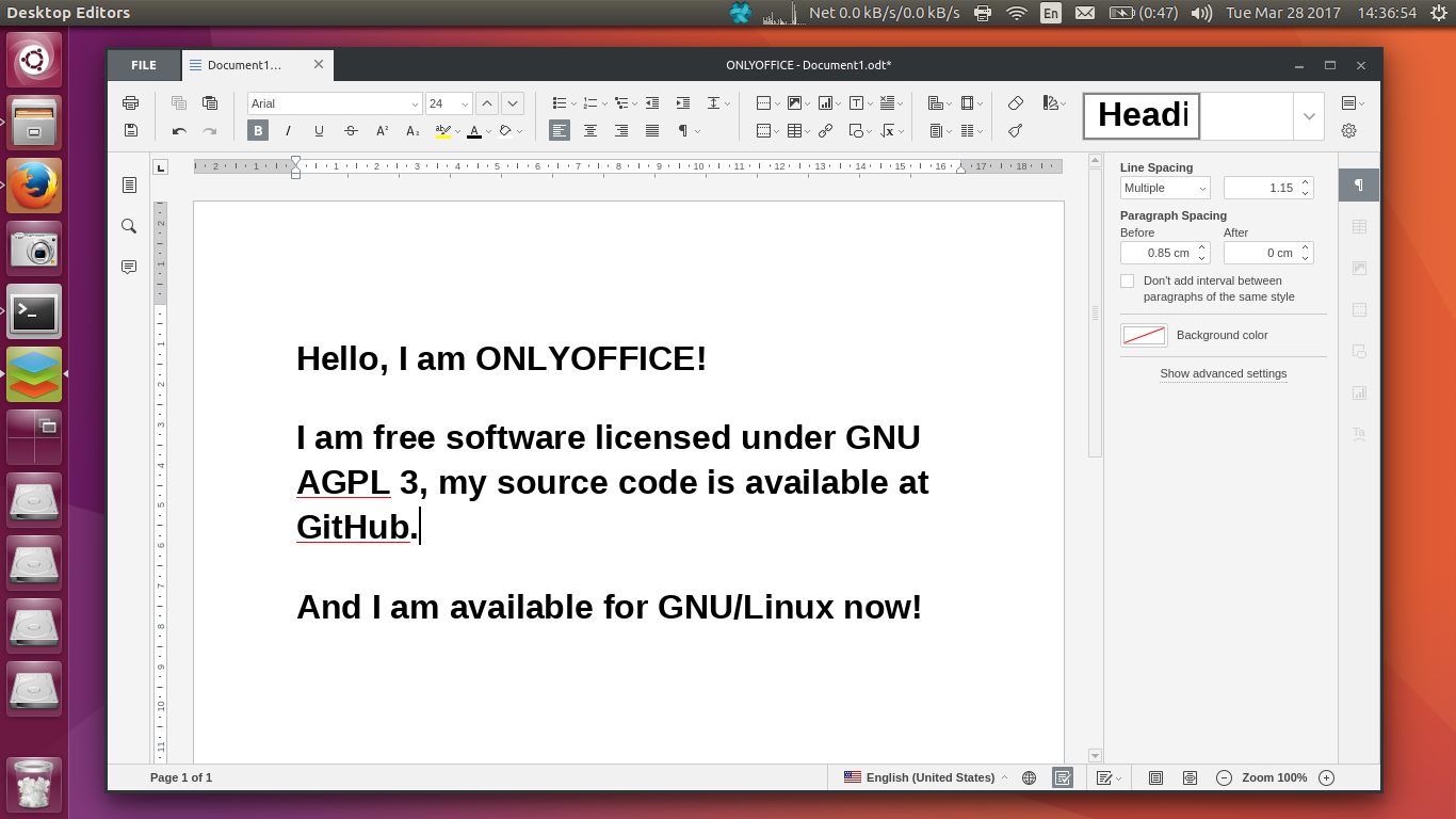 How To Install OnlyOffice 4.2 in Ubuntu