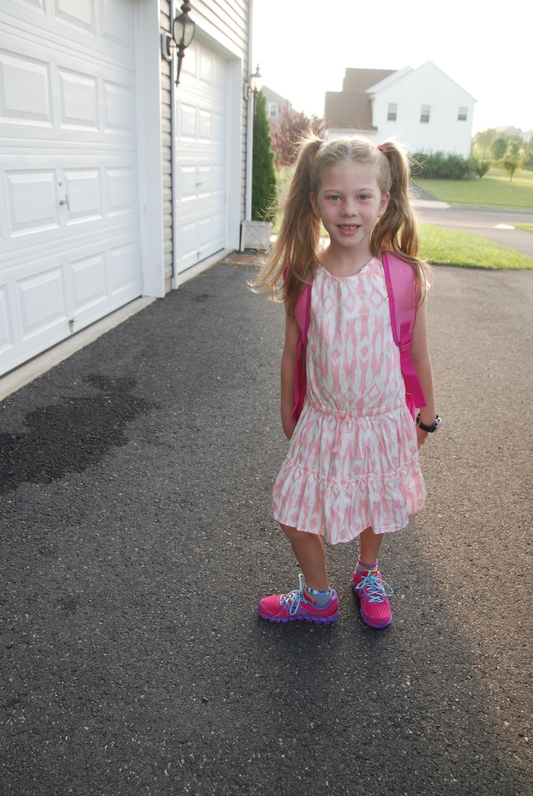 Busy Lee Family: Morgan's First Day of 1st Grade!!!