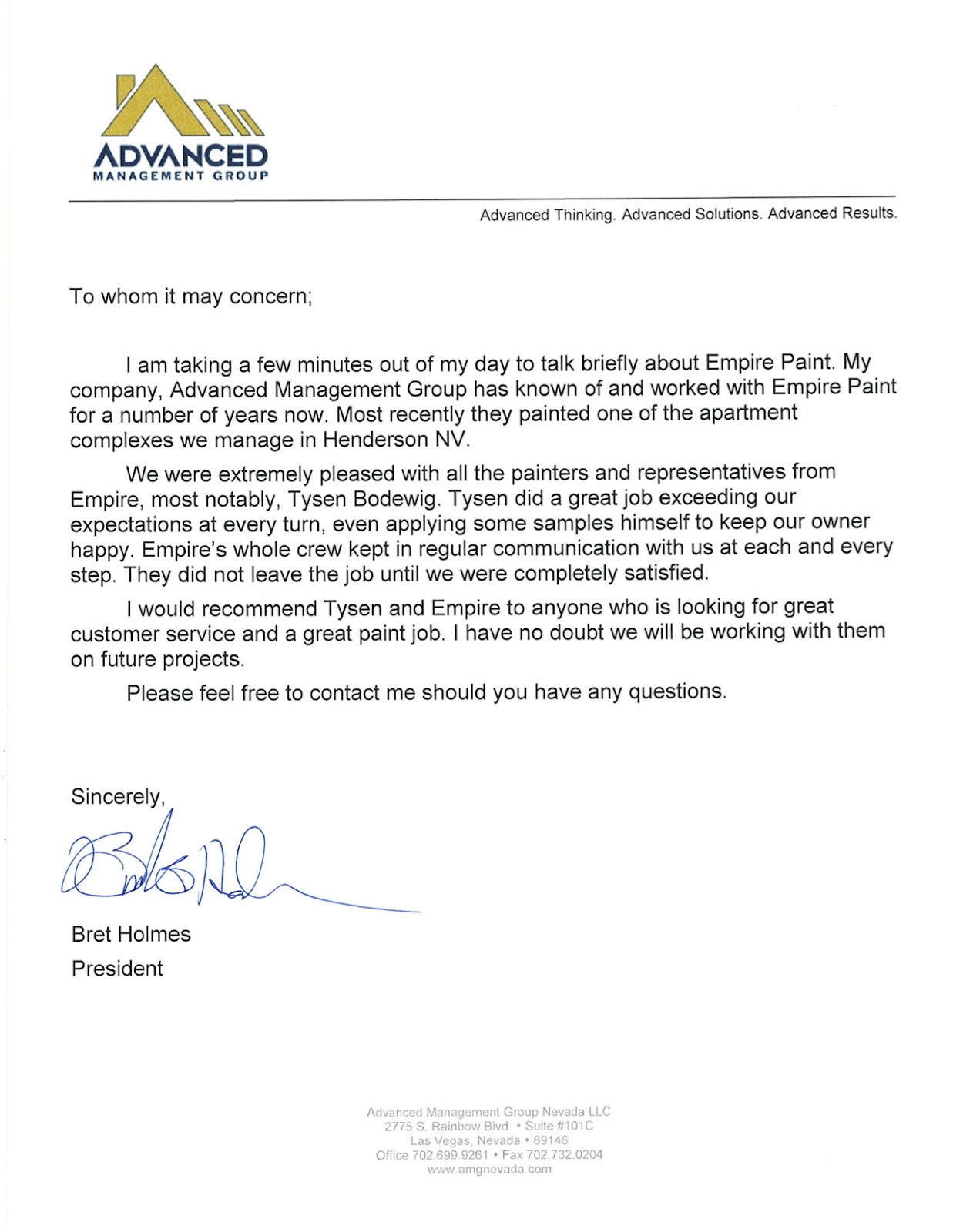 EmpireWorks Reviews and Resources: Advanced Management Group Reference ...