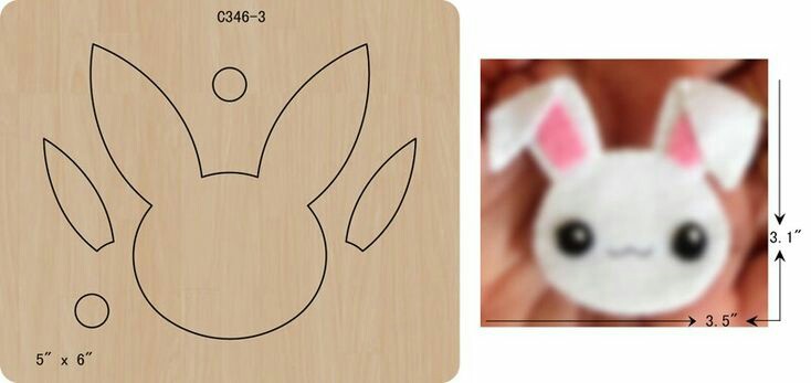 20 Moldes de Páscoa para Artesanato - Feltro e moldes para artesanato