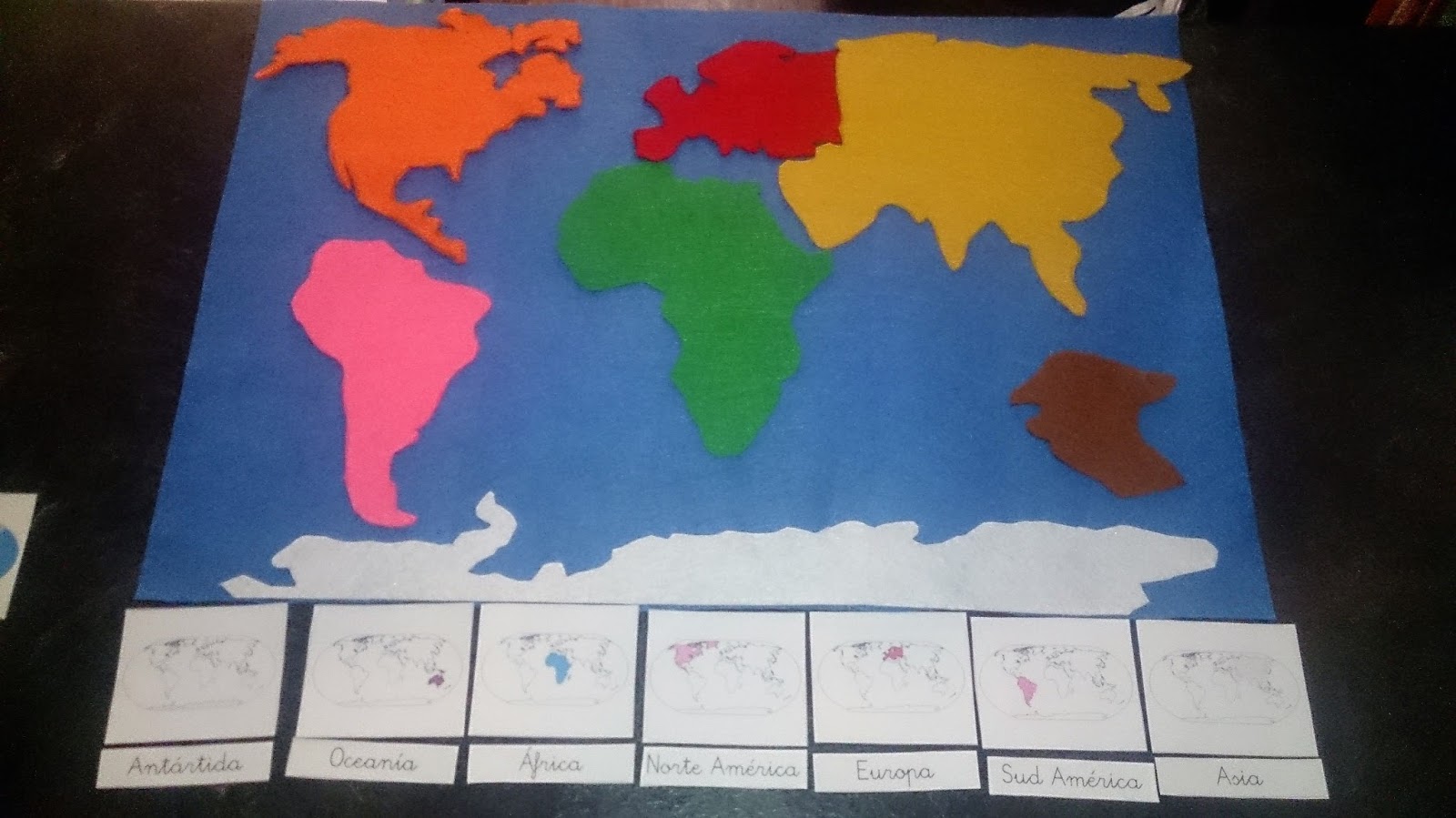 Aprende con Tamy: Proyecto continentes 1