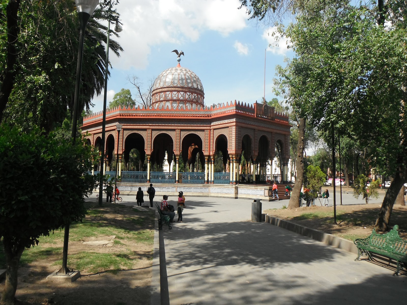 Ecoturismo en México, arte y cultura: Kiosco Morisco - Santa María la ...